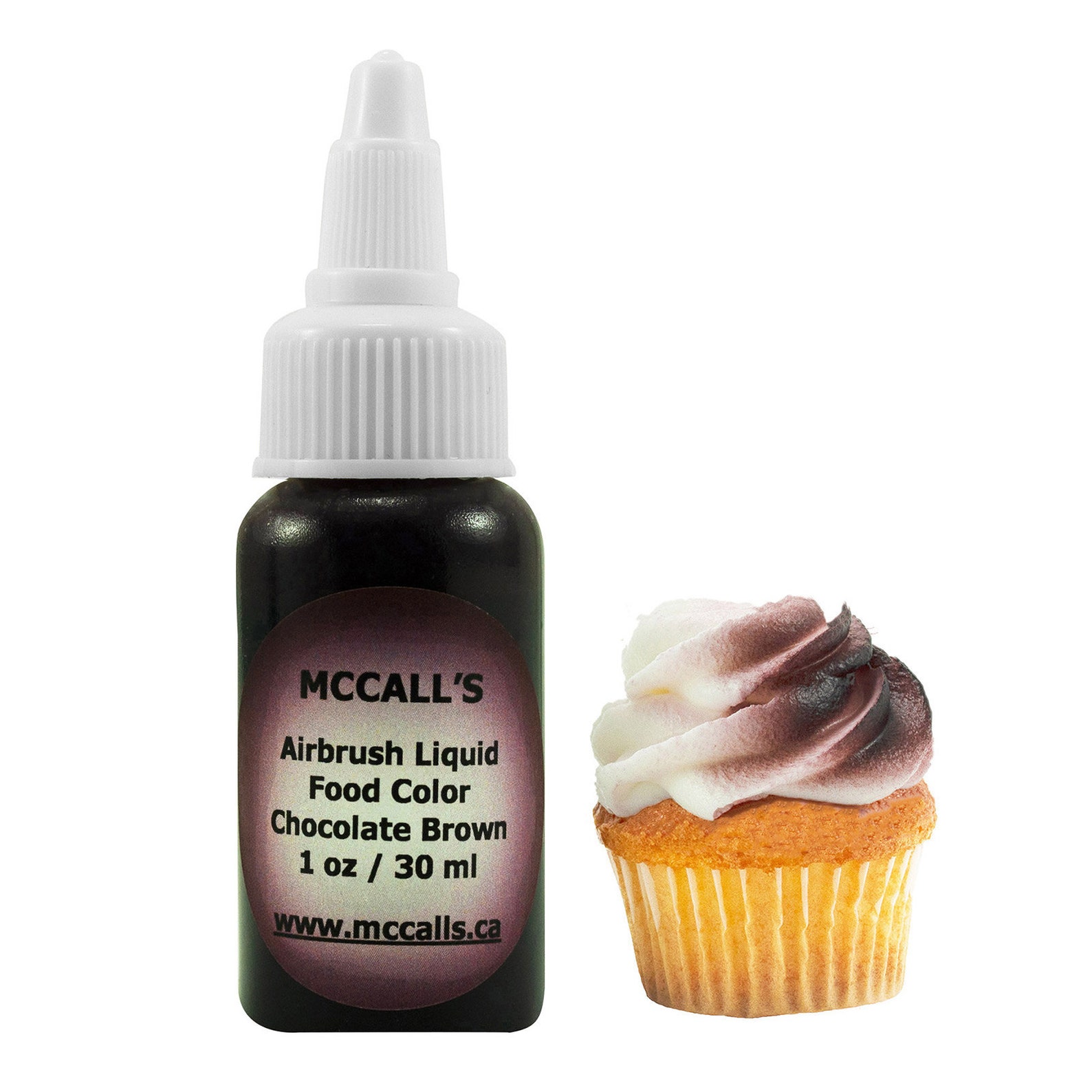 Airbrush Food Color Chocolate Brown - 30 Ml (1 Oz) - Etsy