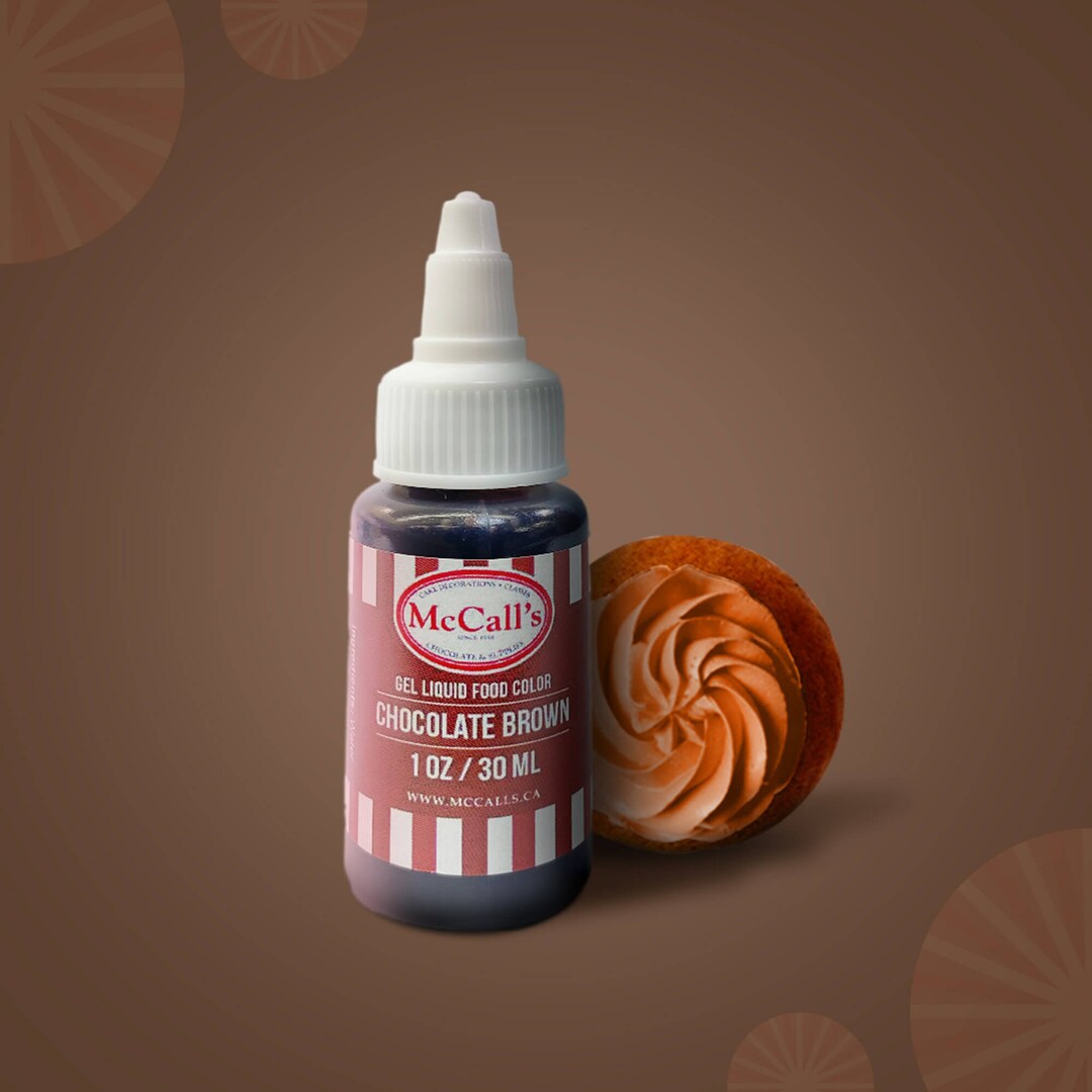Liquid Gel Food Color Chocolate Brown 30ml (1oz) - Etsy