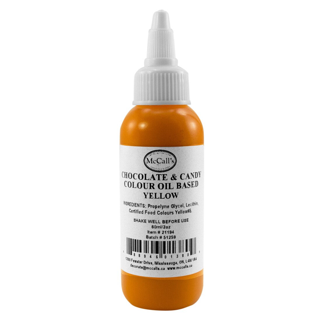 Candy & Chocolate Food Color Yellow 60 Ml (2 Oz) - Etsy