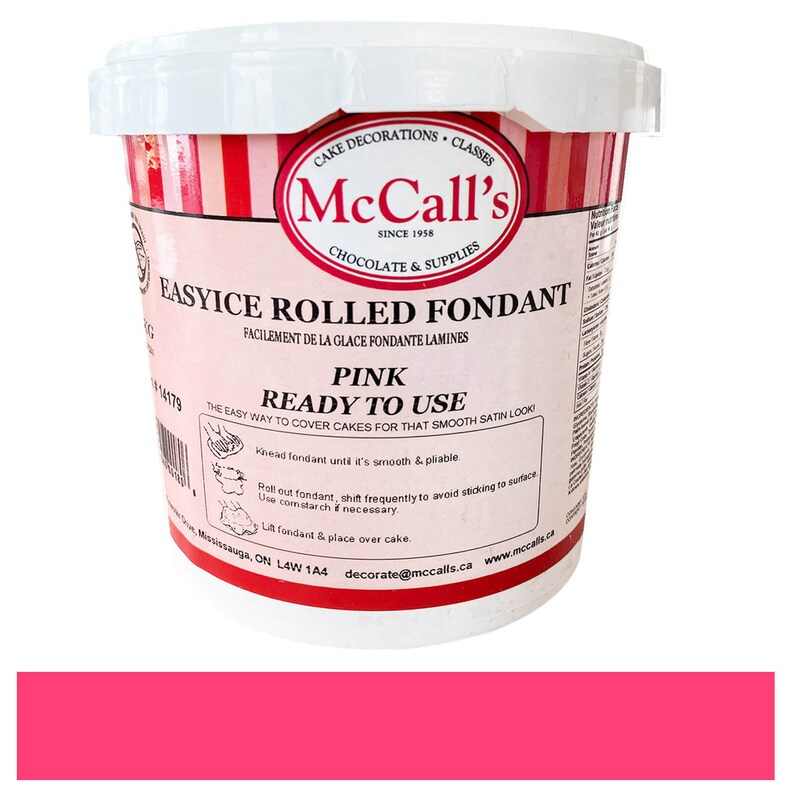 Easyice Pink Rolled Fondant 1 Kg - Etsy