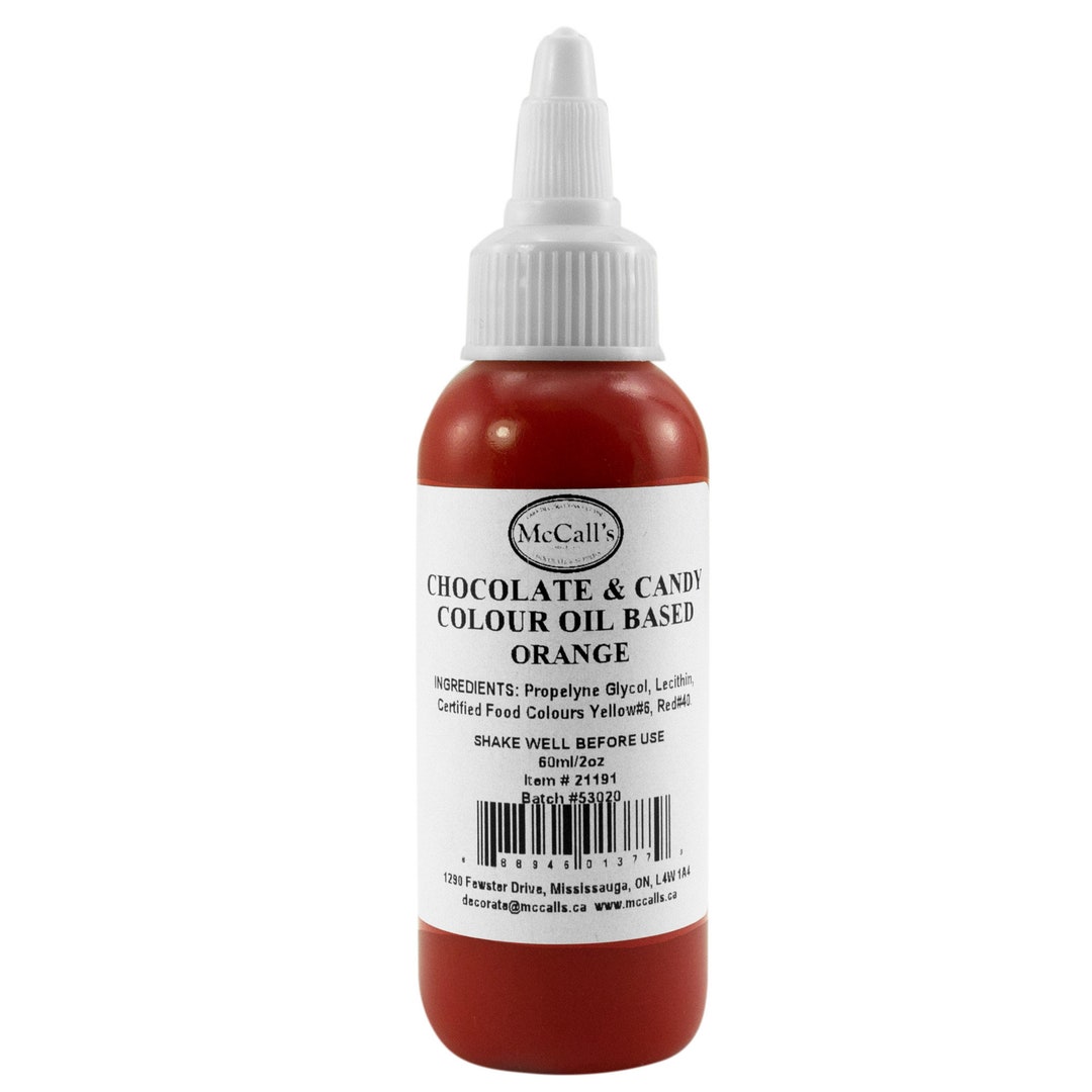 Candy & Chocolate Food Color Orange 60 Ml (2 Oz) - Etsy