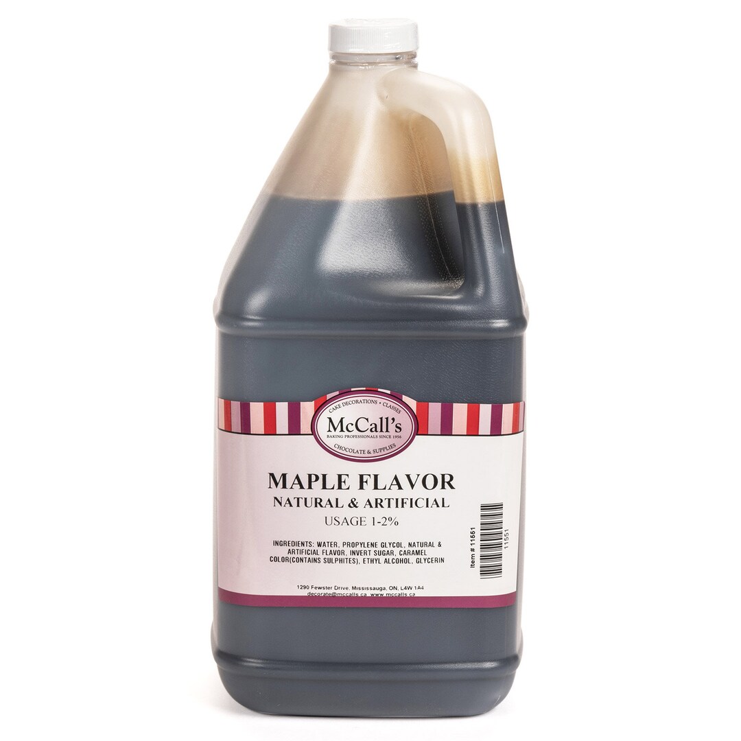Maple Flavor Natural & Artificial 2 Liters - Etsy
