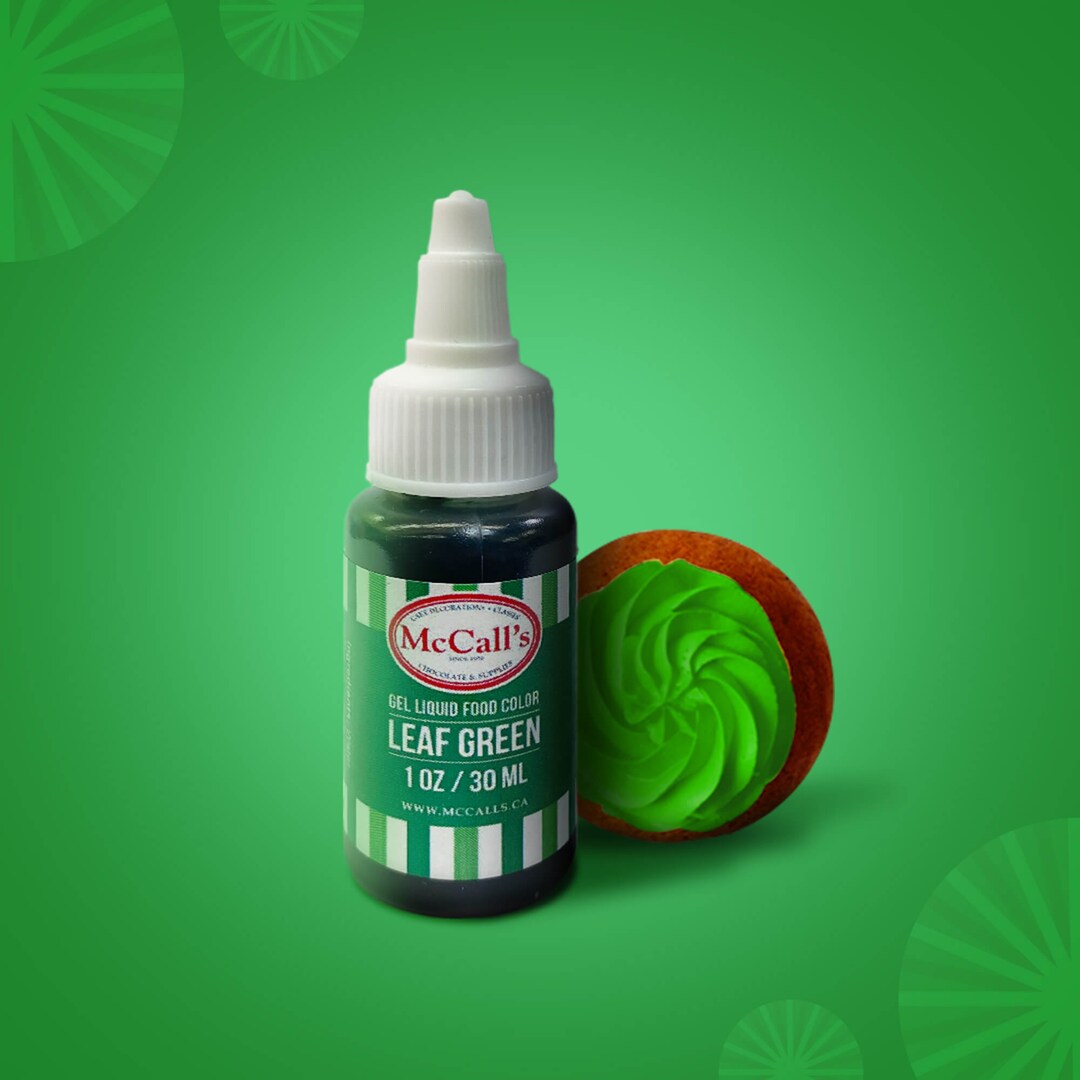 Liquid Gel Food Color Leaf Green 30ml (1oz) - Etsy