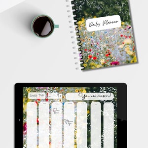 Digital or Printable Weekly - Daily - Monthly Planner - Undated ...