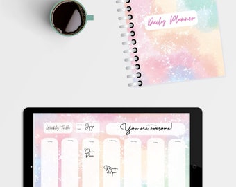 Digital or Printable Weekly - Daily - Monthly Planner - Undated ...