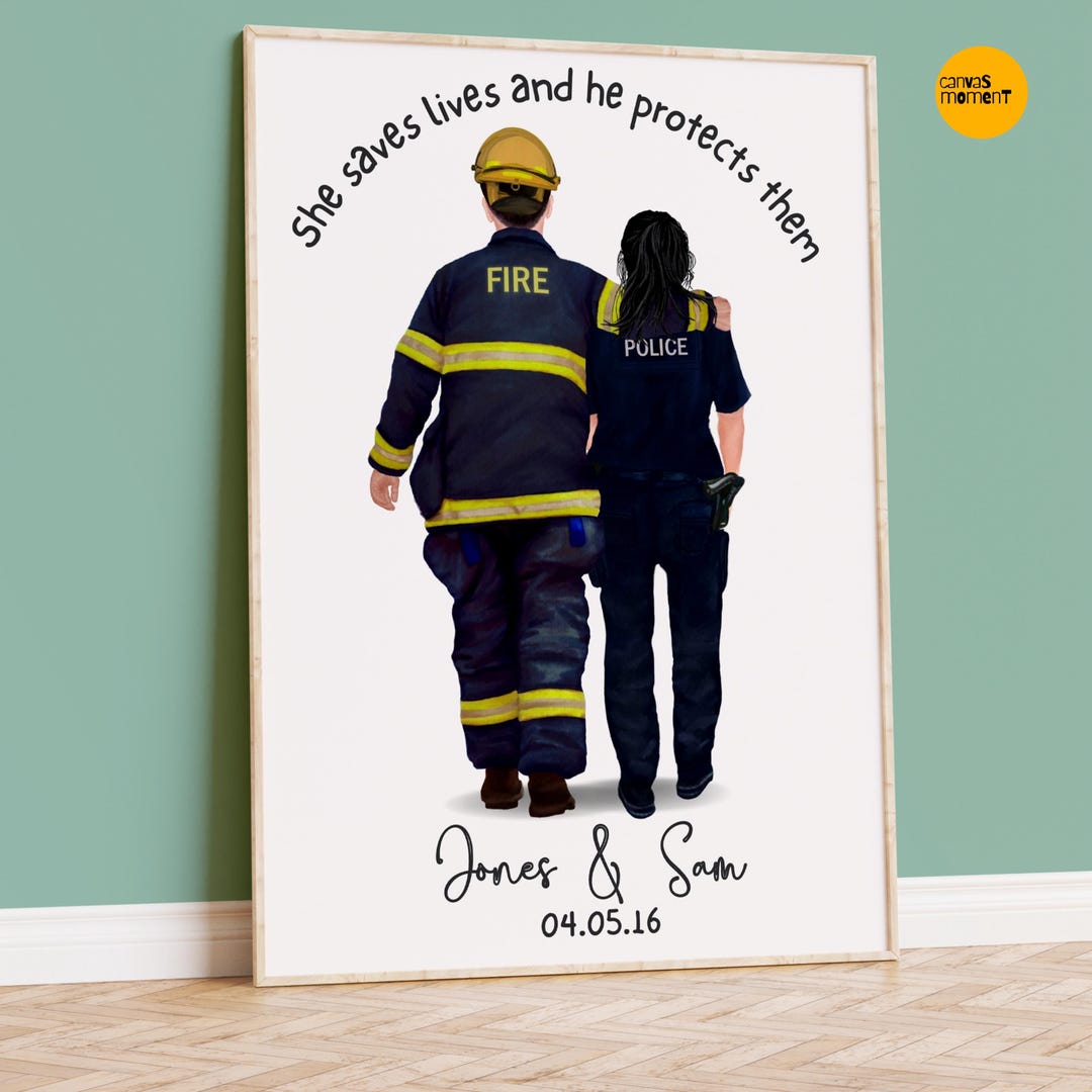 SAVING LIVES TOGETHER Nurse, Firefighter, Cop, Paramedic, Deputy ...