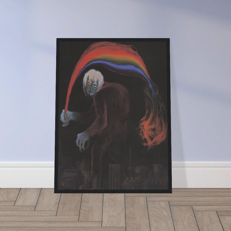 The Outcast - Peter Birkhauser Framed Print | Abstract Expressionism ...
