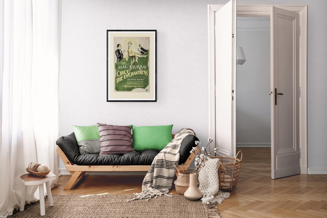 Circe the Enchantress Vintage Style Old Times 1900's Framed Poster ...