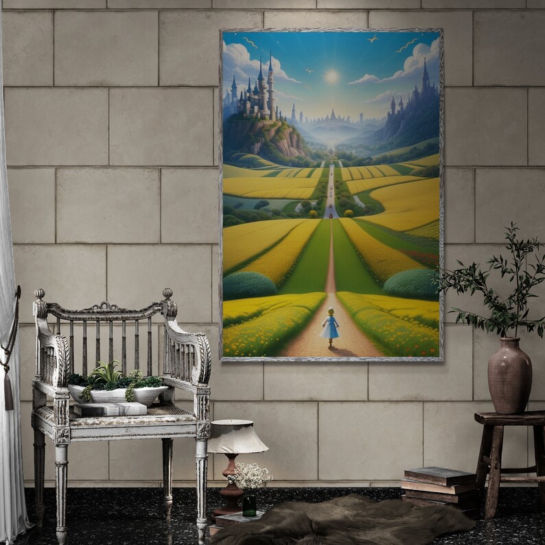 Alice in Borderland Art Print: Sunny Landscape Poster - Etsy