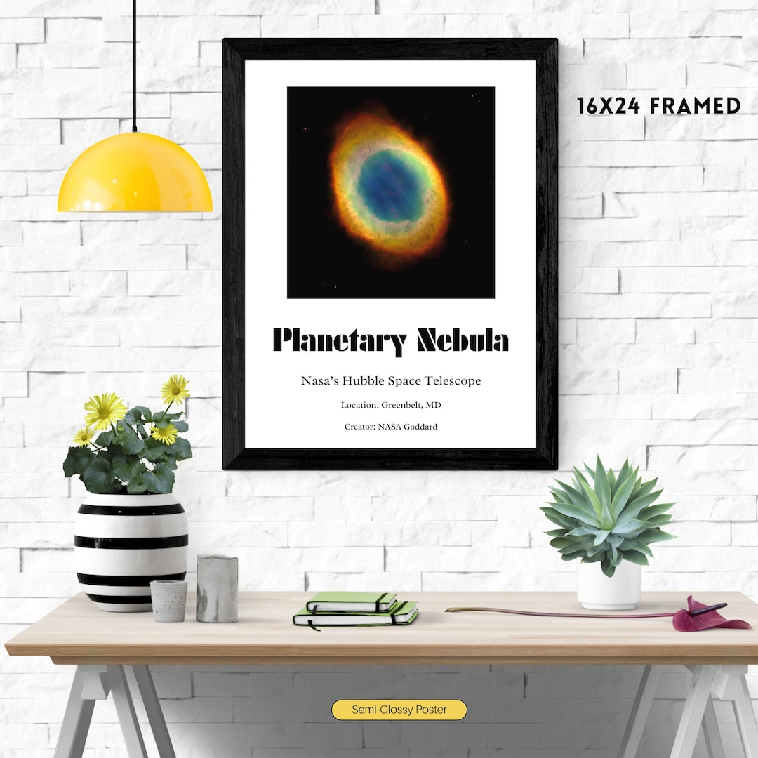 Planetary Nebula Poster NASA Hubble Telescope Posters Deep Space Image ...