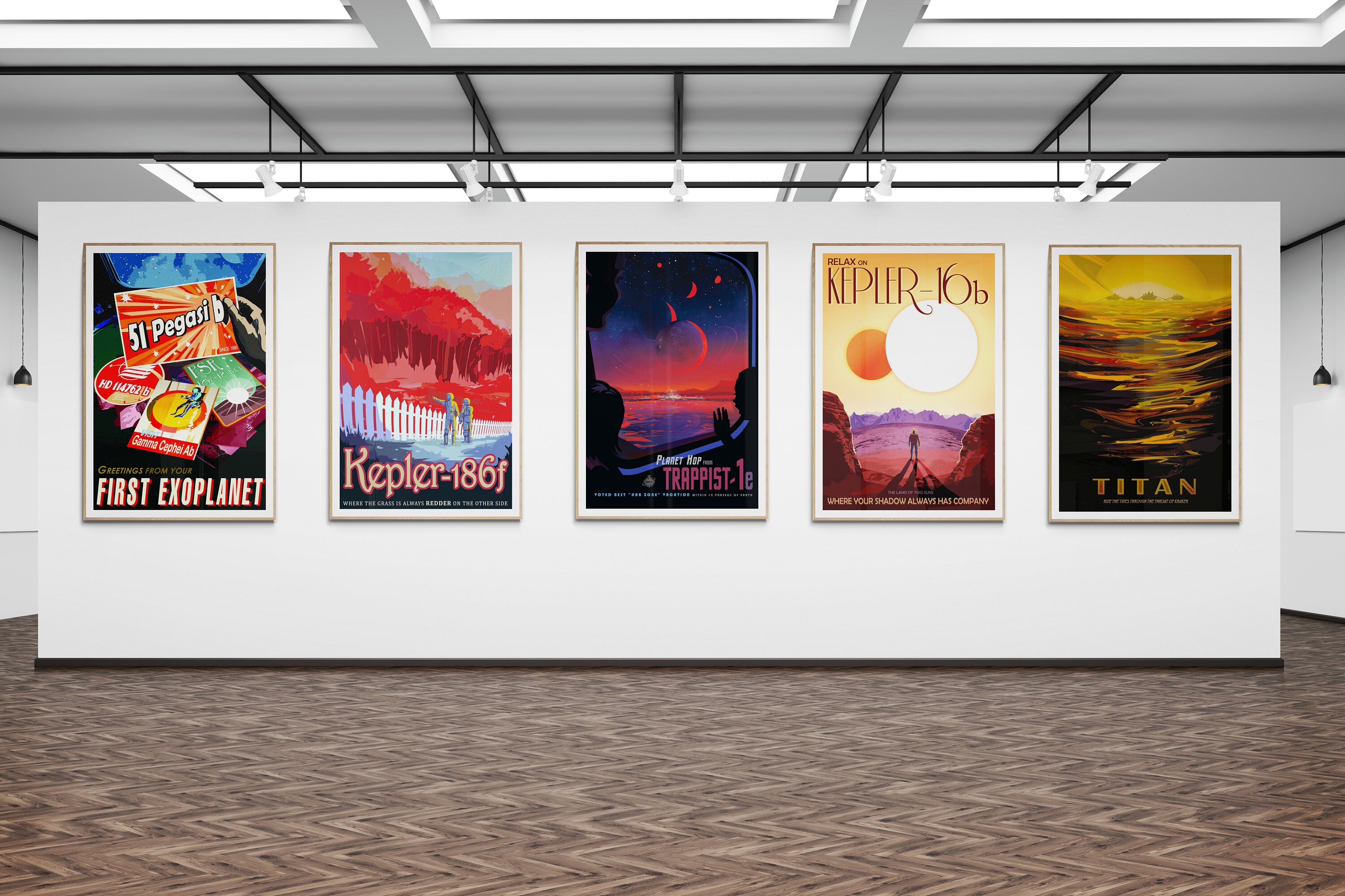 HD 40307g Poster | Nasa's Jpl Exoplanet Discovery | Cosmic Artwork for ...
