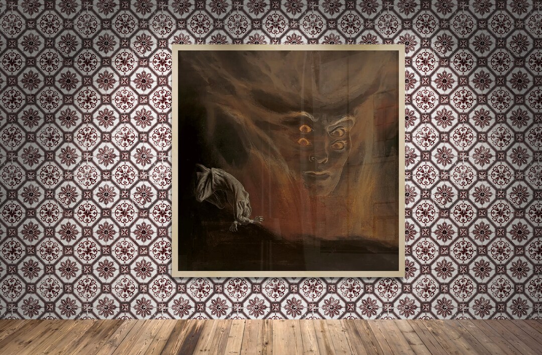 The Four-eyed Anima| Peter Birkhäuser | Swedish Framed Artwork ...