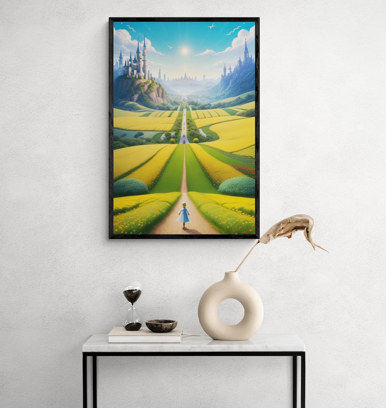 Alice in Borderland Art Print: Sunny Landscape Poster - Etsy