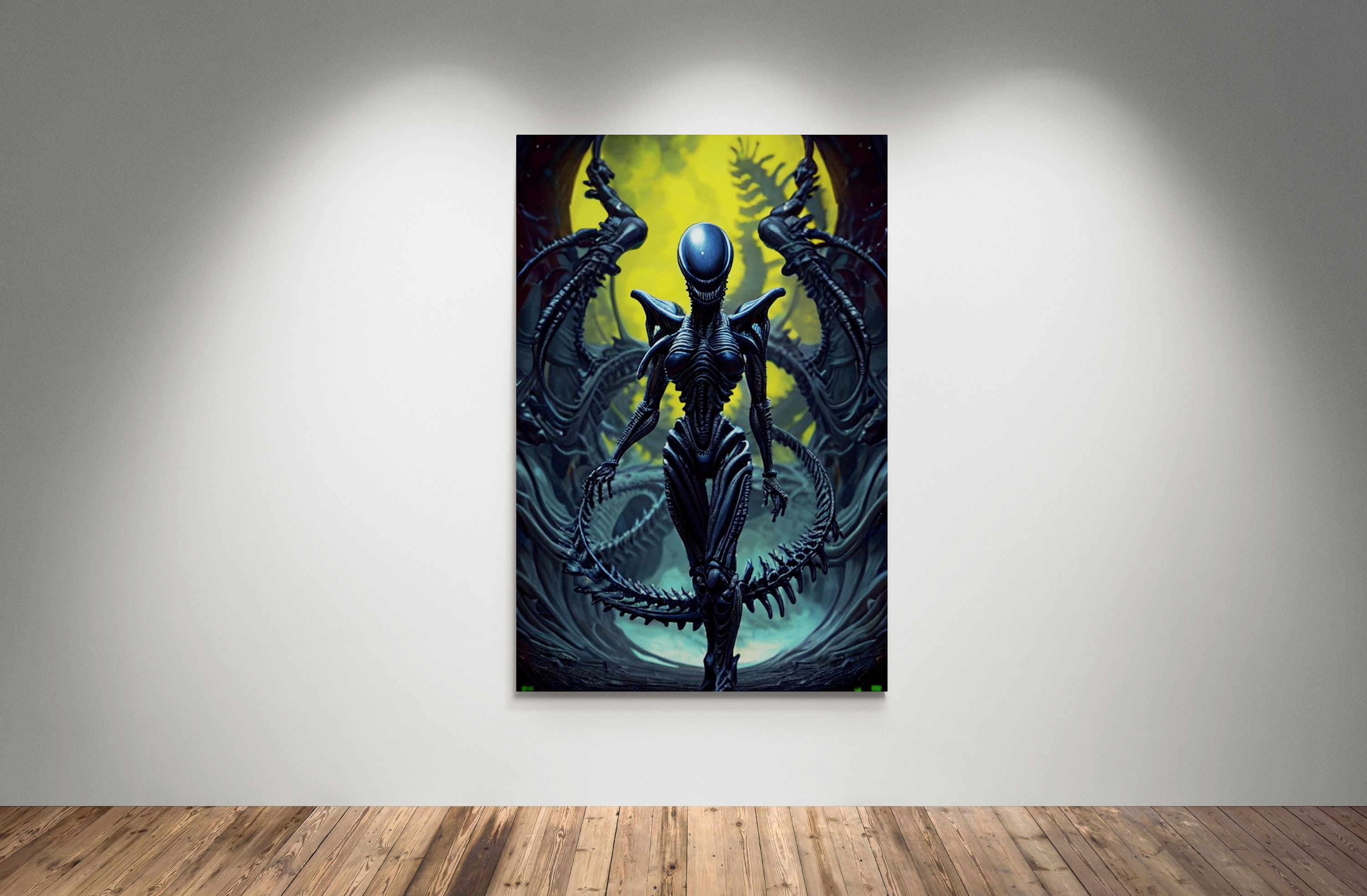 The Xenomorph Original Poster Art Alien Artwork Xenomorph Alien Art ...