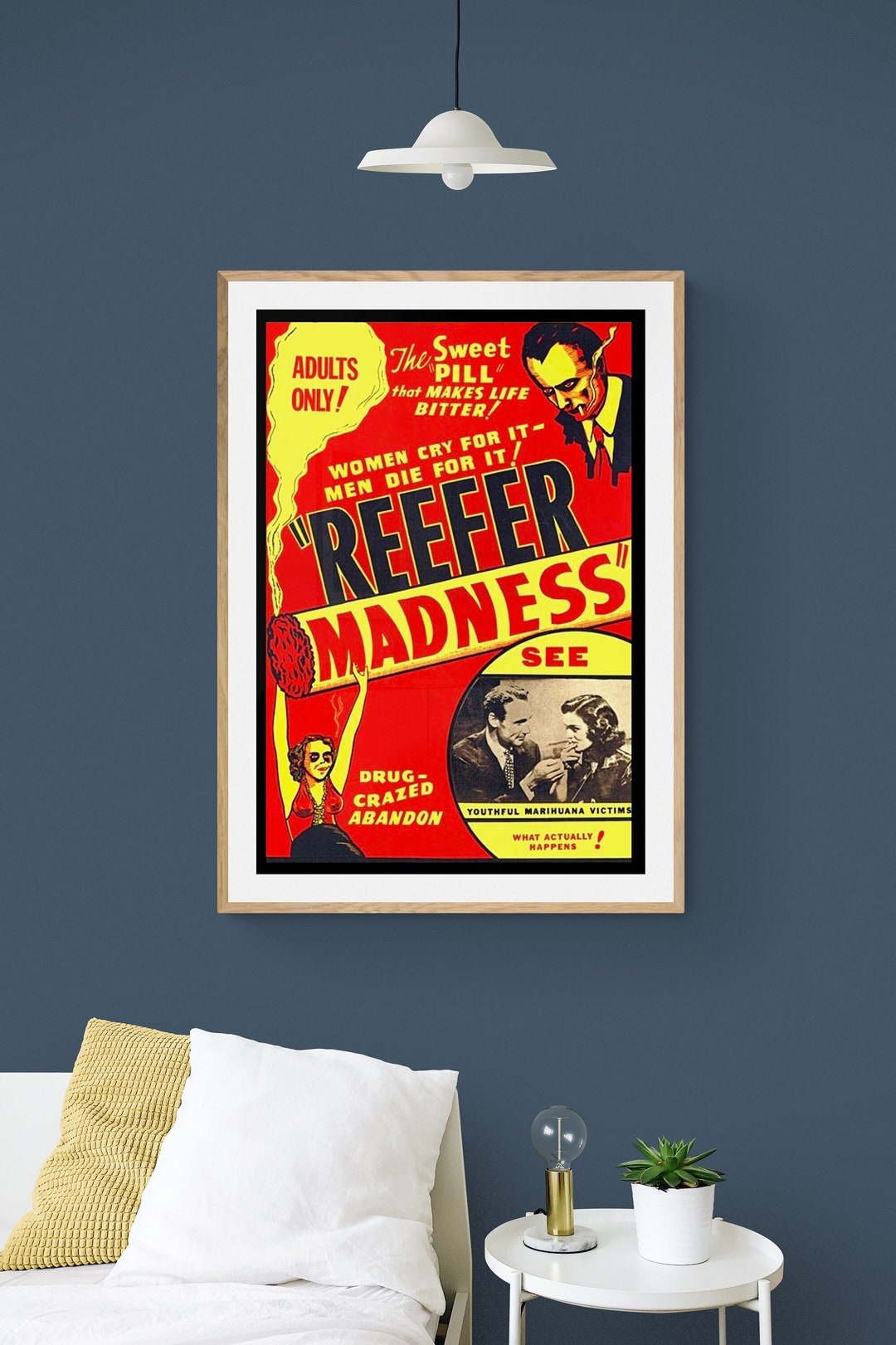 Reefer Madness Poster - Museum Quality Paper - Etsy