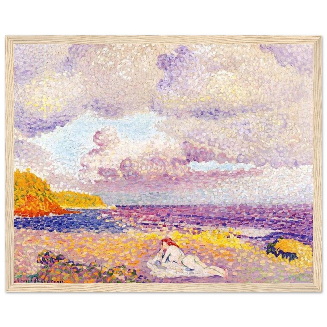 An Incoming Storm | Henri-edmond Cross Oil Painting | Neo-impressionism ...