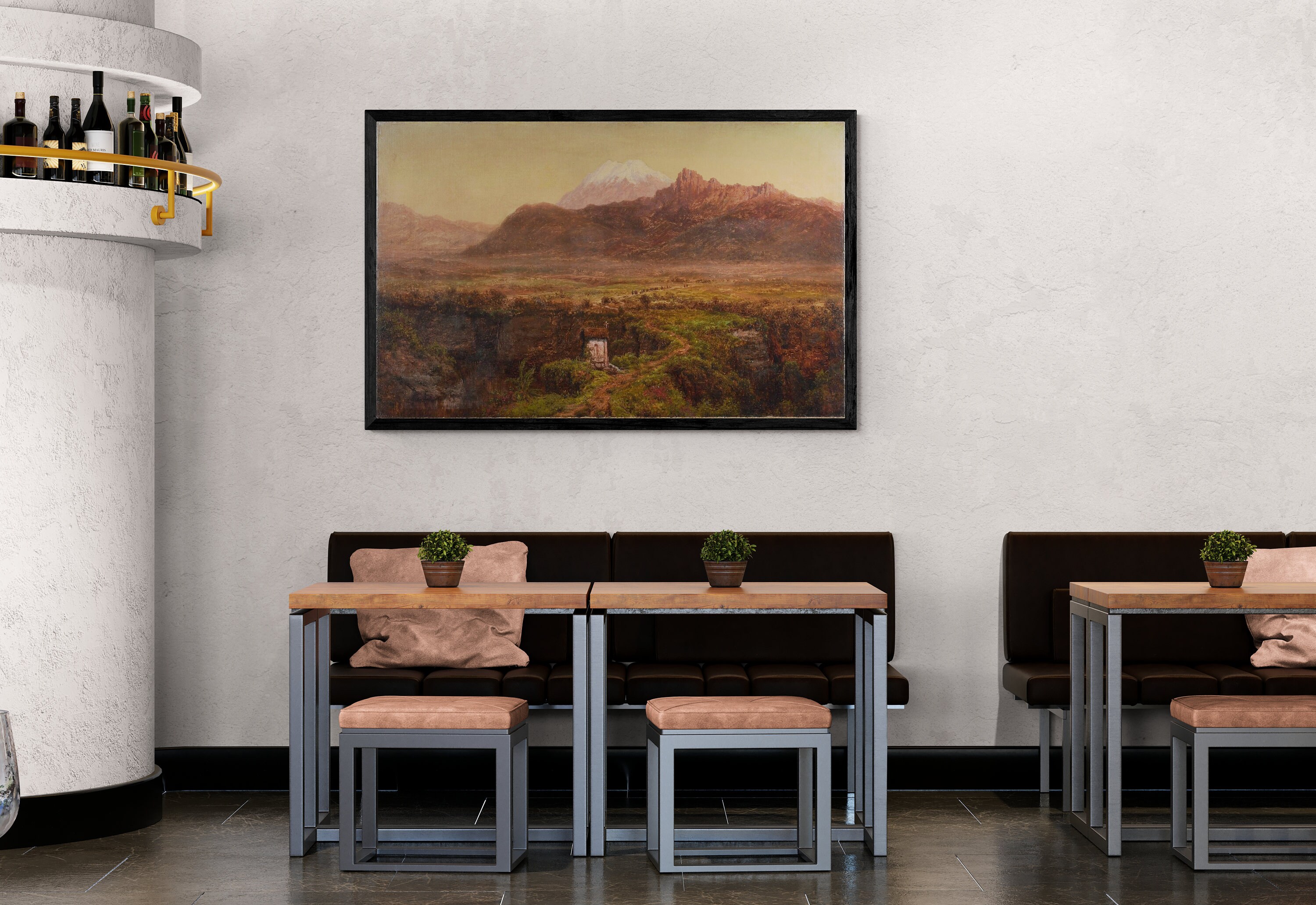 Louis Remy Mignot Mount Chimborazo, 1862 Oil on Canvas - Etsy