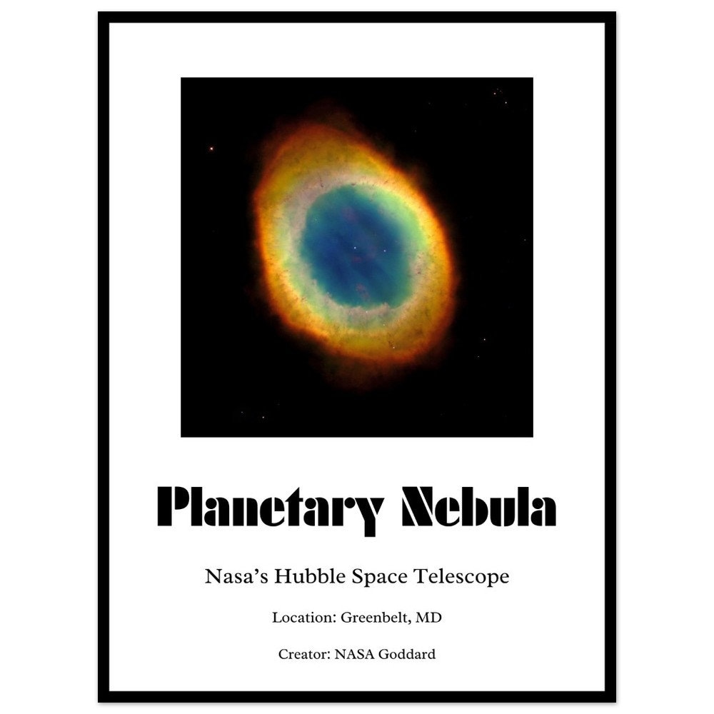 Planetary Nebula Poster | NASA Hubble Telescope Posters | Deep Space ...
