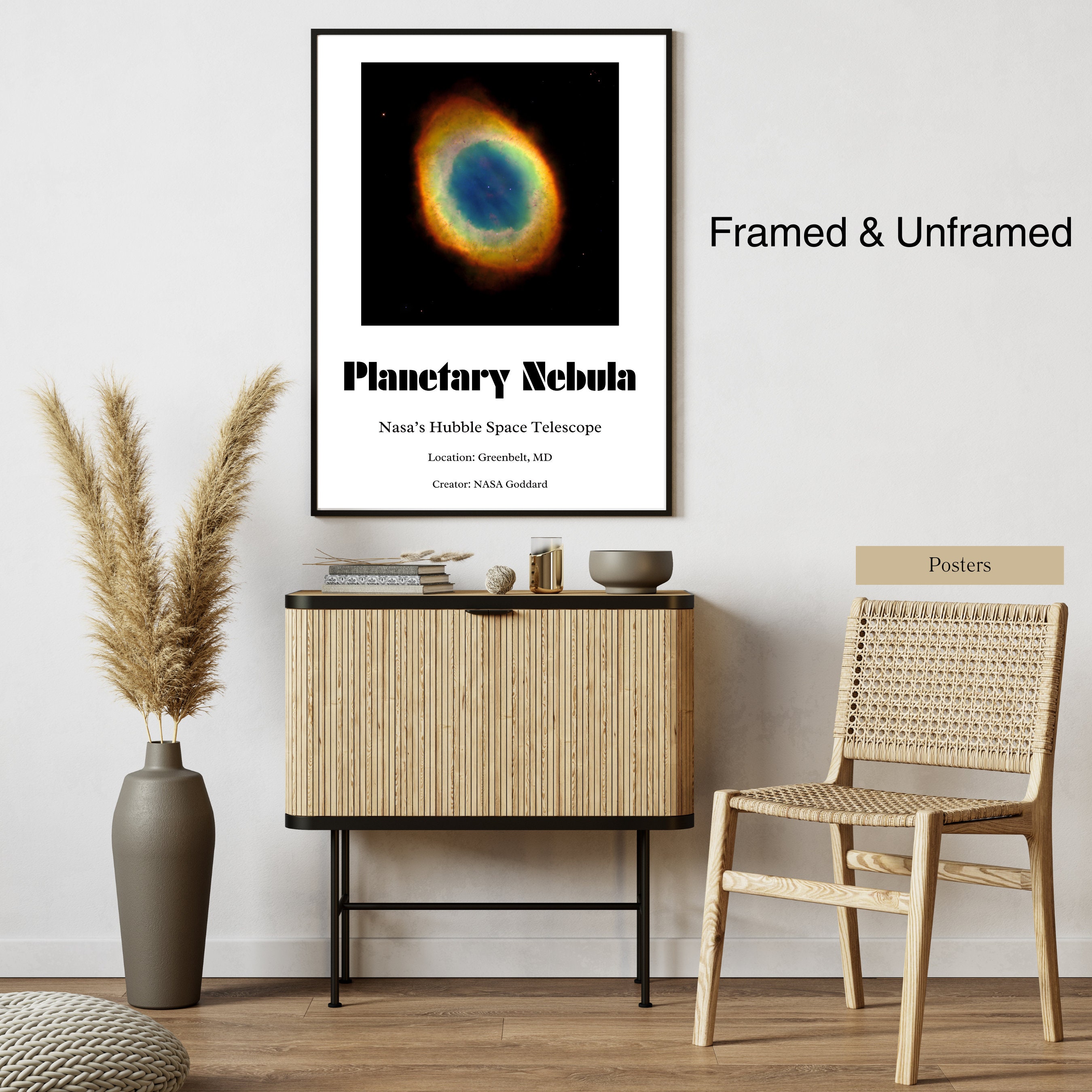 Planetary Nebula Poster | NASA Hubble Telescope Posters | Deep Space ...
