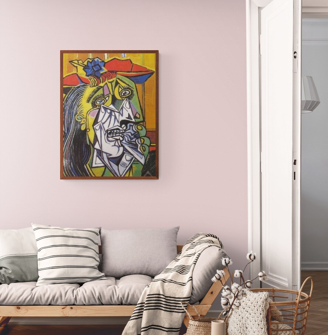 The Weeping Woman - Picasso Framed Artwork | Mysterious and Emotional ...