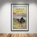 Aswan, Egypt Travel Poster | Ancient Art | Nile River | Exotic Art ...