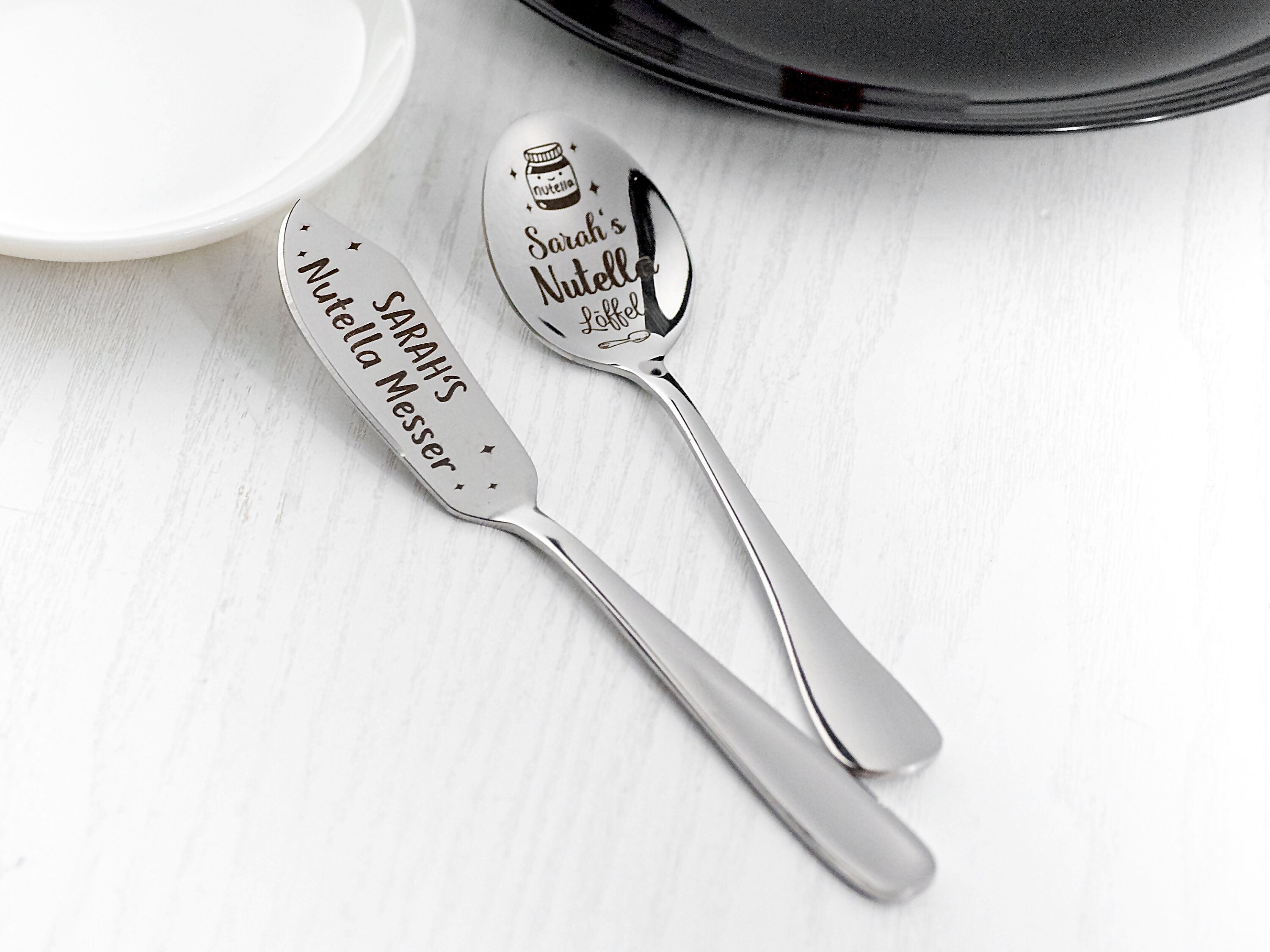 Personalisierter Nutella-Löffel, Nutella-Messer, Nutella-Messer ...
