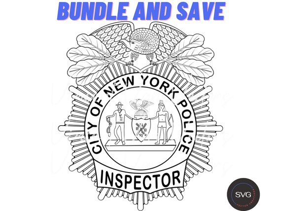 Nypd Inspector Badge