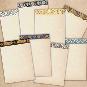 Arabesque ADD ON Kit, Junk Journal, Arabic Oriental, Printable Junk ...