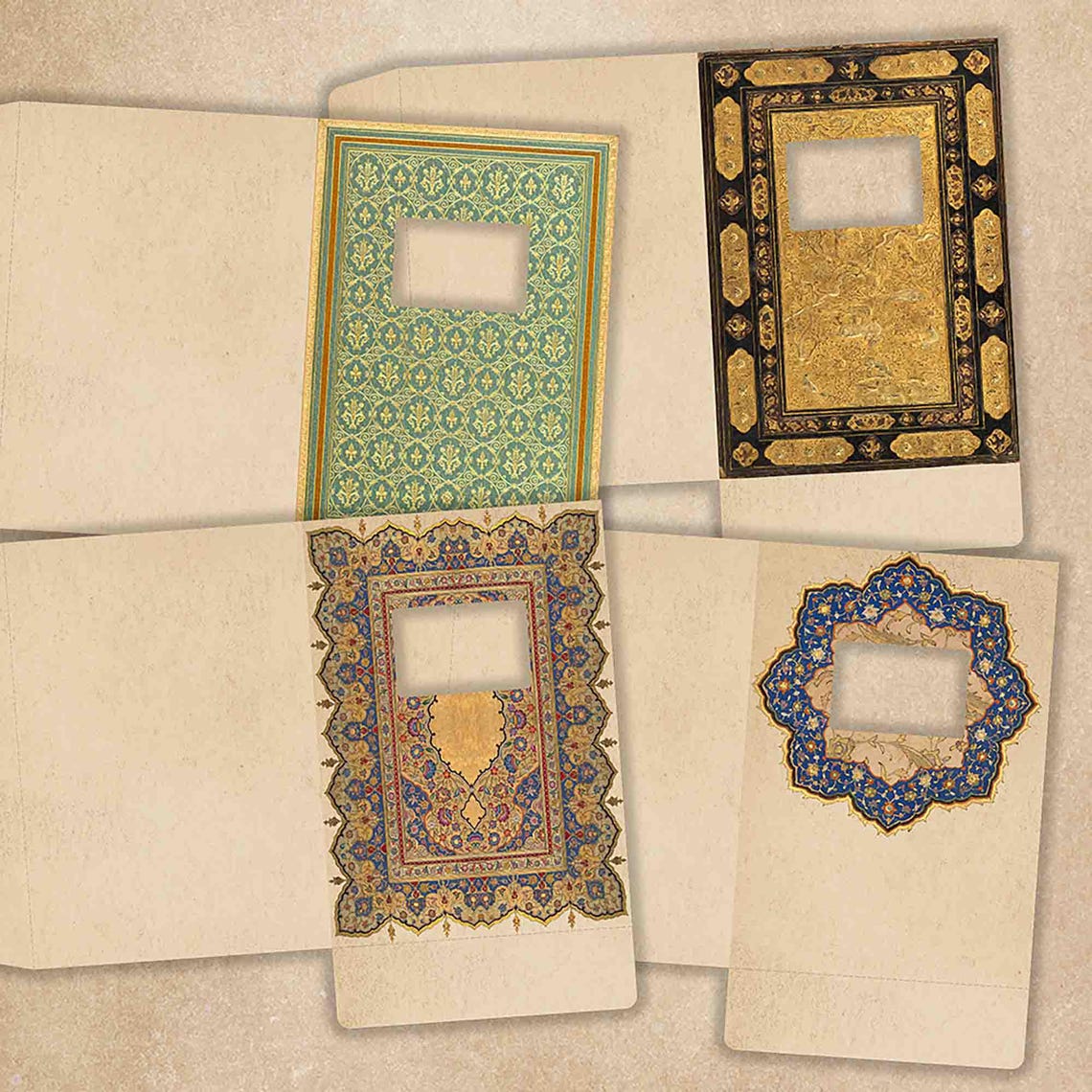 Arabesque ADD ON Kit, Junk Journal, Arabic Oriental, Printable Junk ...