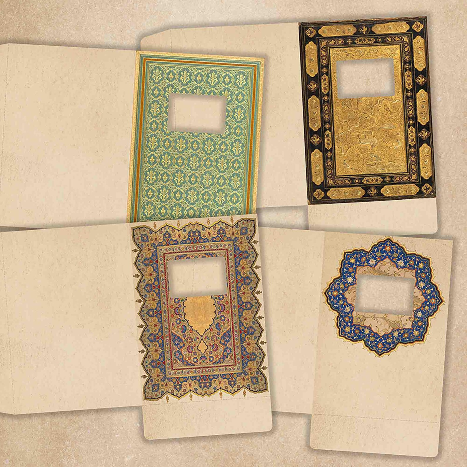 Arabesque ADD ON Kit, Junk Journal, Arabic Oriental, Printable Junk ...