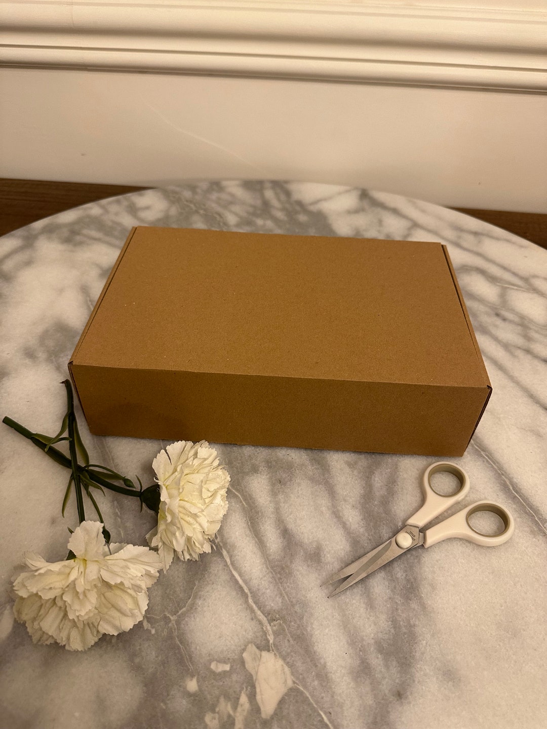 11x7x3 Corrugated Cardboard Box With Lid, Folding Box, Gift Packaging ...