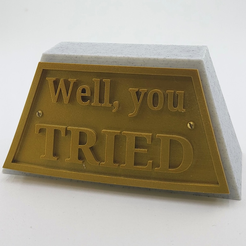 Celebrate the Laughs: Custom Funny Runner-up Non-winner Trophy! - Etsy