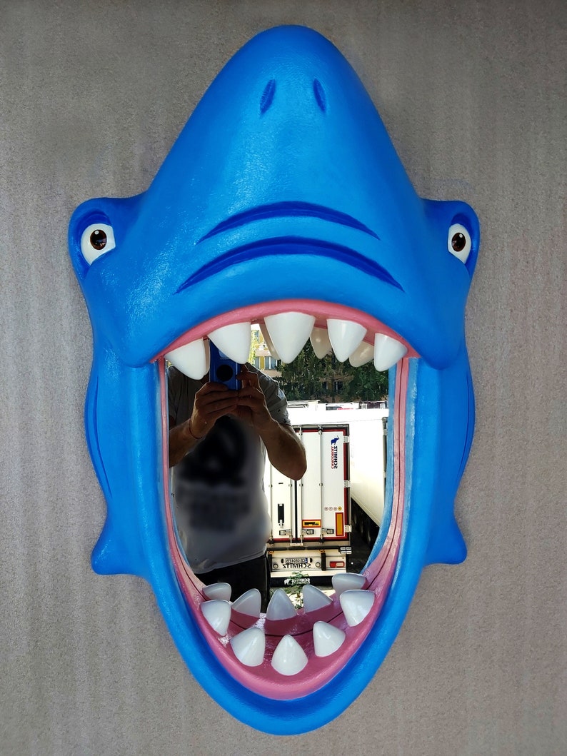 Safari Animal Mirror, Montessori Shatterproof Mirror, Studio Argilla ...