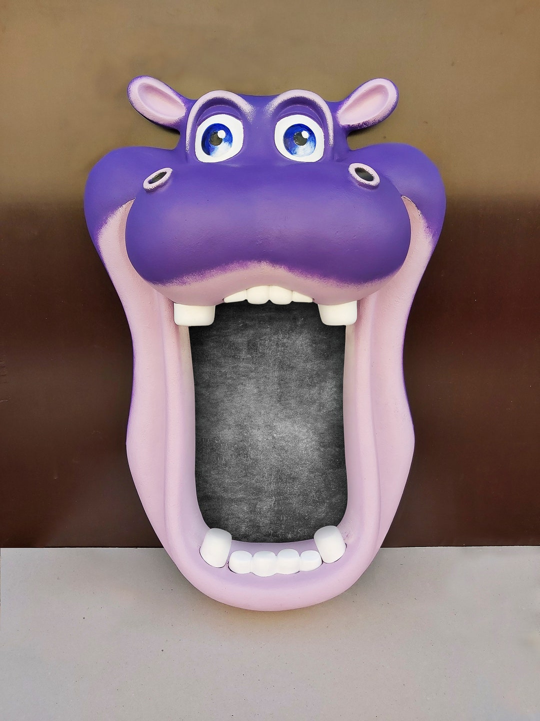 Montessori Drawing Chalkboard, Children's Drawing Board, Hippo ...