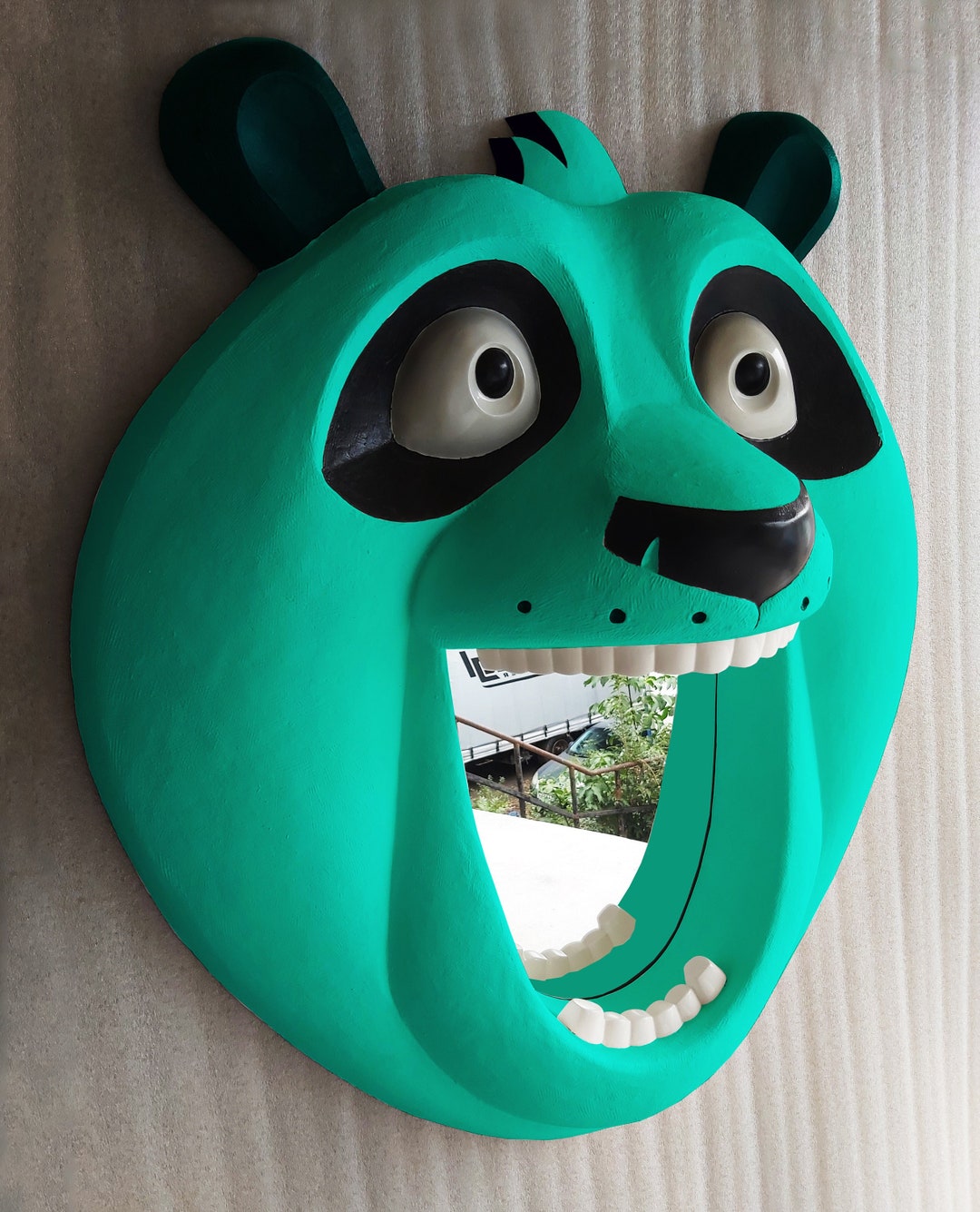 Animal Shaped Wall Mirror, Panda Kids Mirror, Kids Mirror for Wall ...