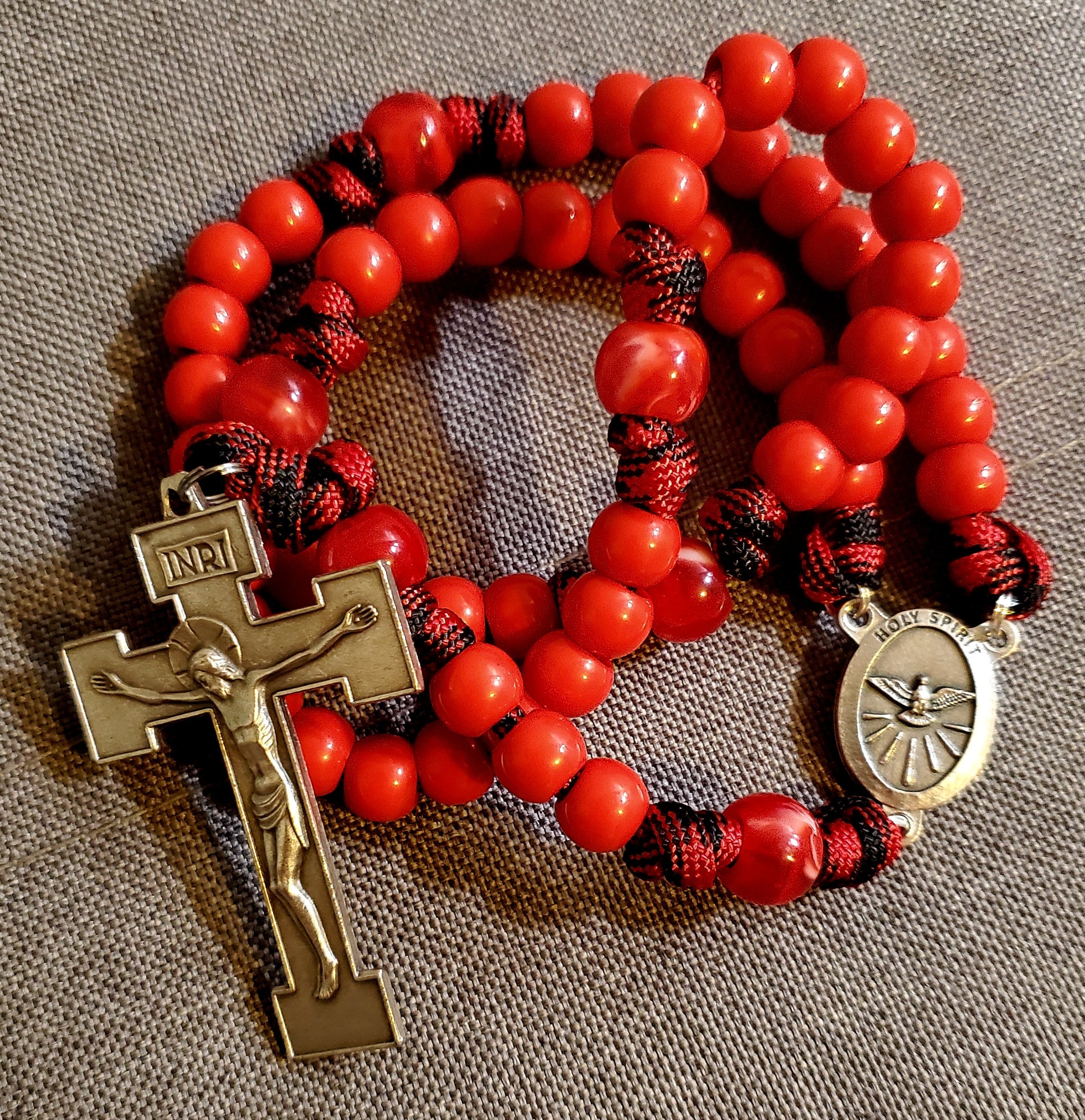 Holy Ghost - Pentecost - Paracord Rosaries - Etsy