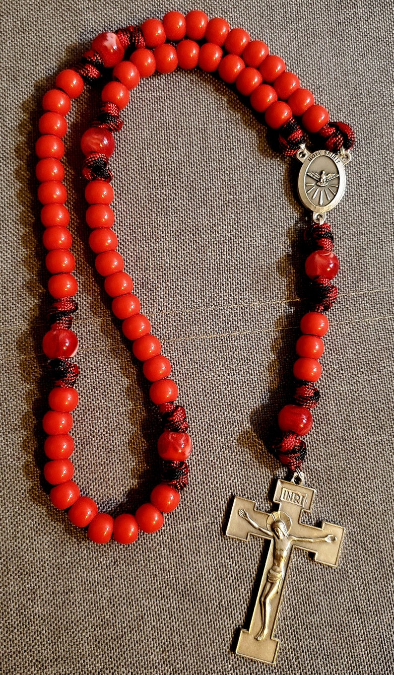 Holy Ghost - Pentecost - Paracord Rosaries - Etsy