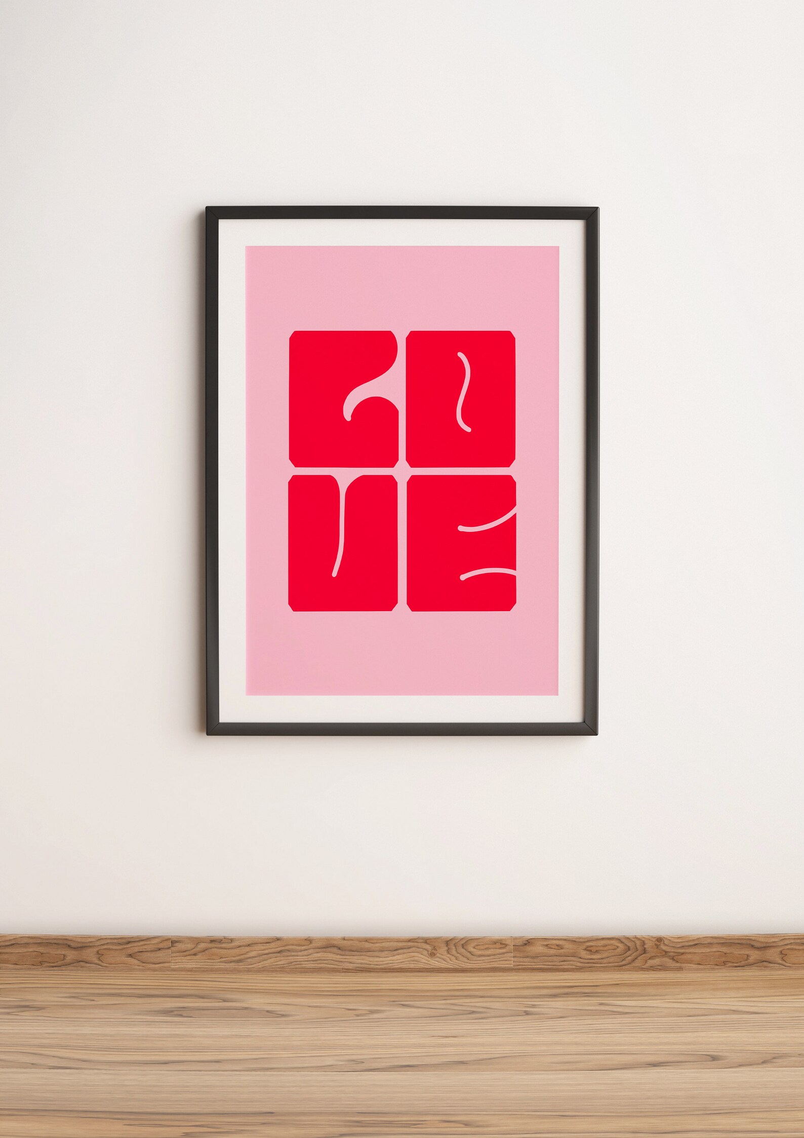 Love Poster for Valentine Special Gift - Etsy