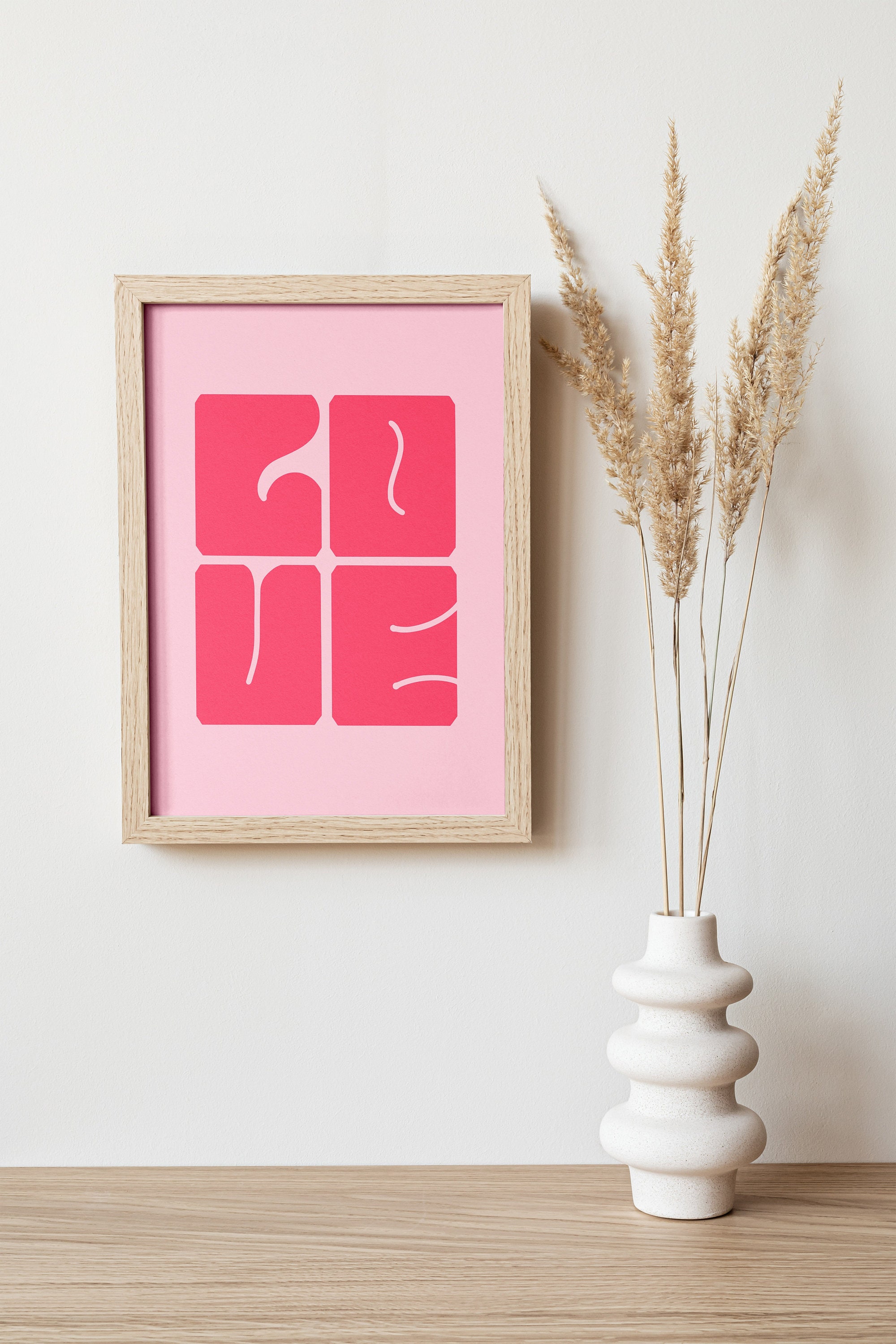 Love Poster for Valentine Special Gift - Etsy