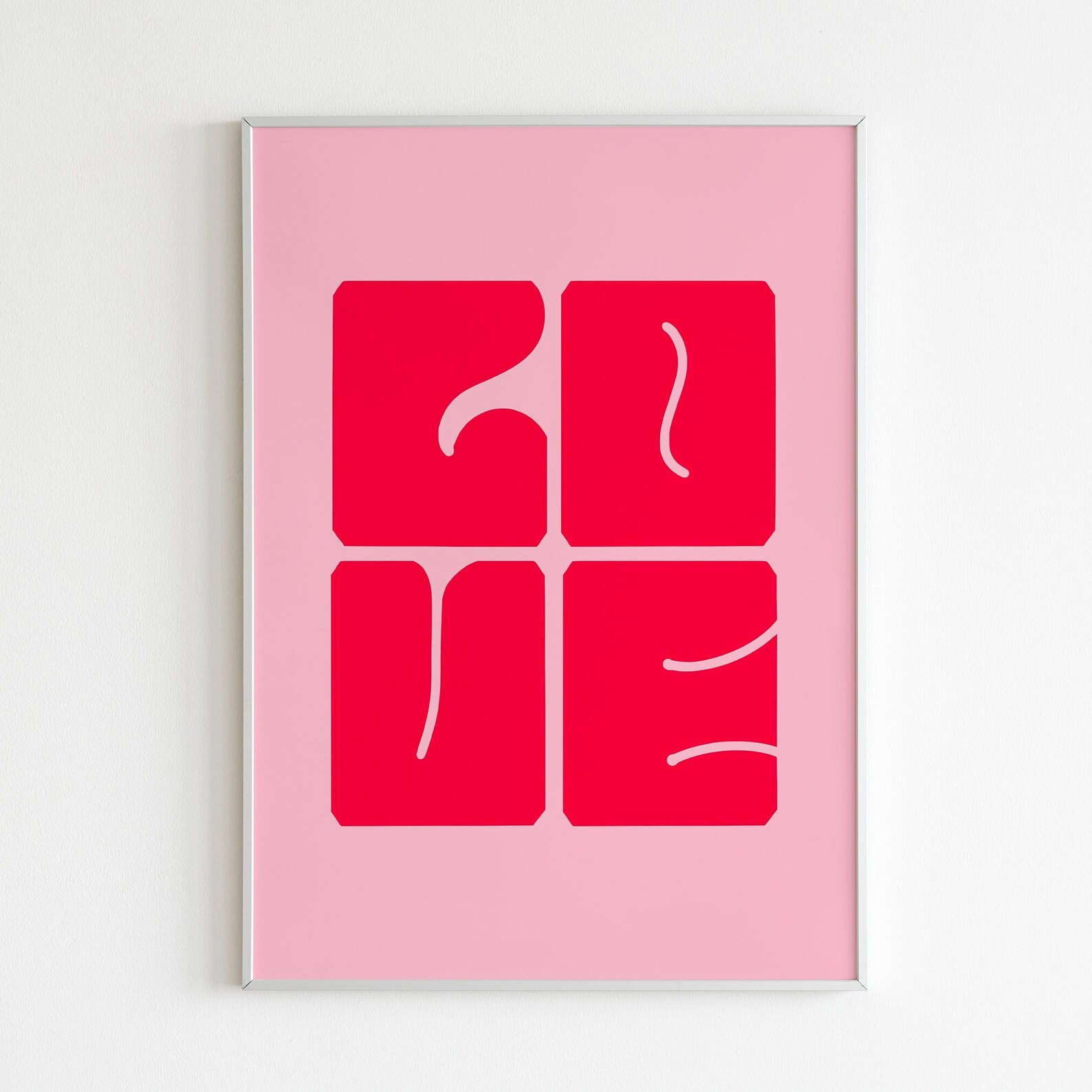 Love Poster for Valentine Special Gift - Etsy