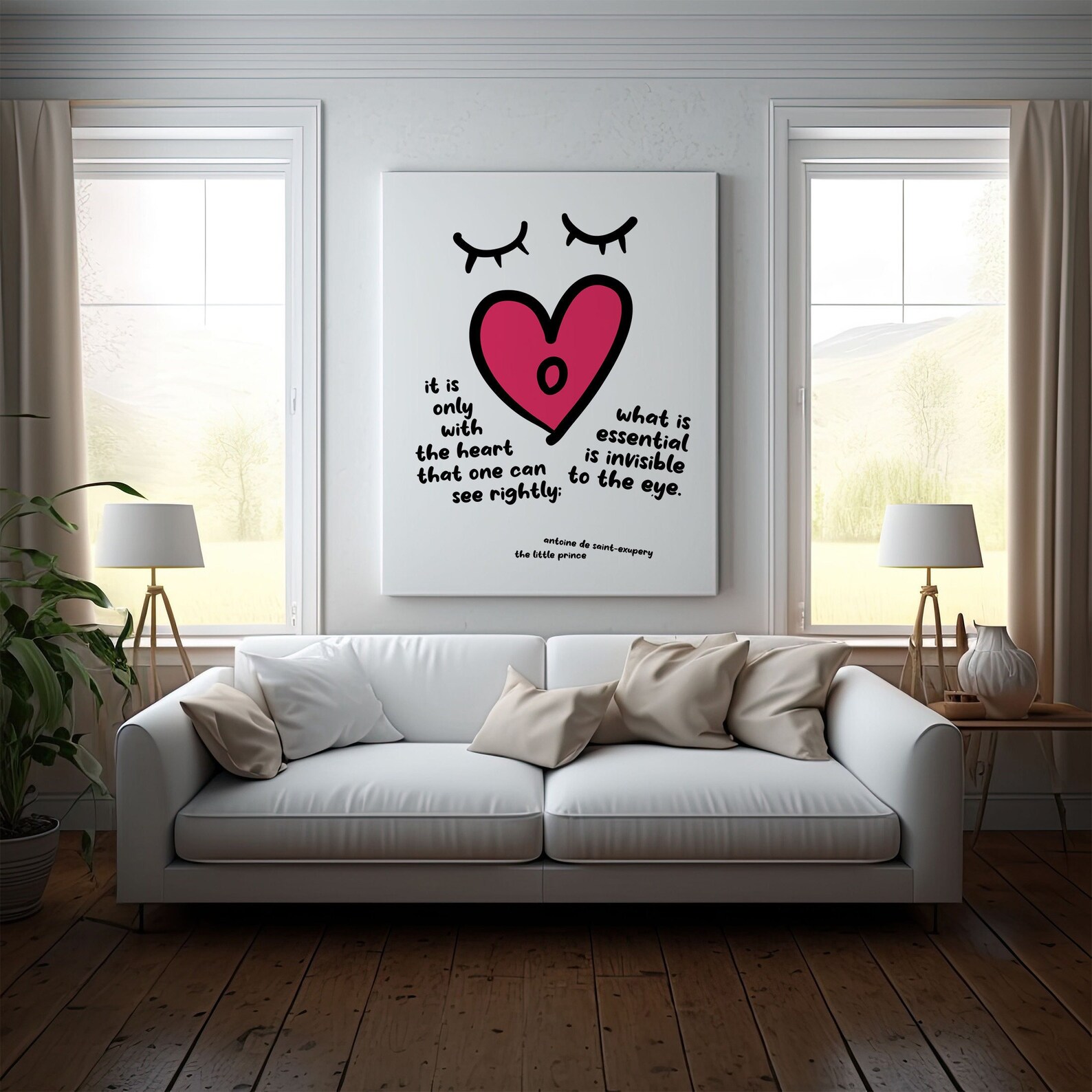 The Little Prince Printable Poster | Whispers of the Heart - the Little ...