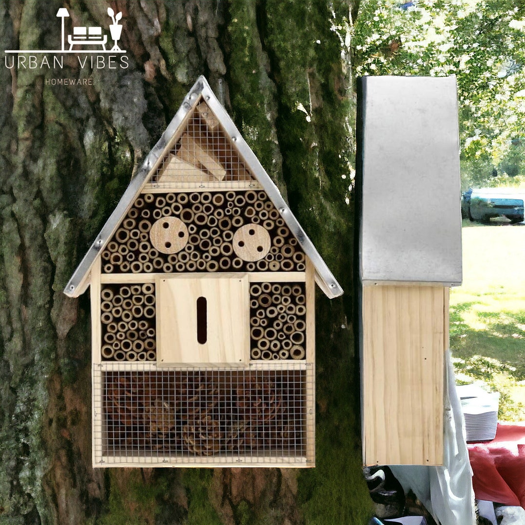 Wild Insect Hotel Eco-friendly Bug House for Bees Butterflies Insects ...