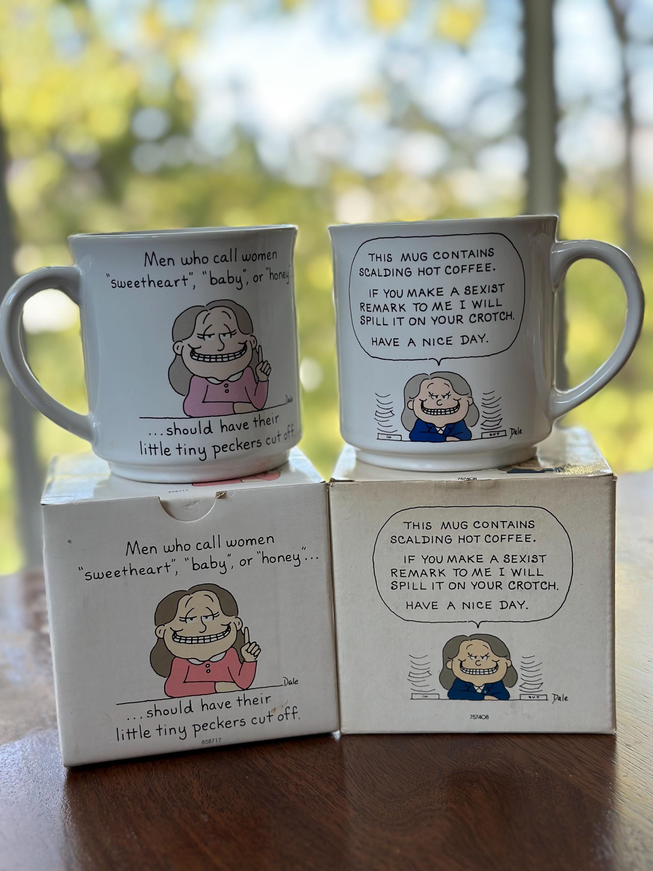 Cathy Comic Strip Vintage Mugs - Etsy