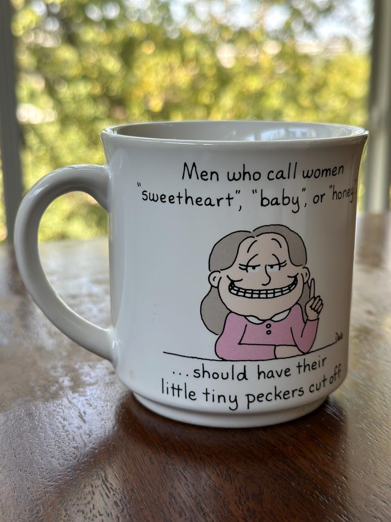 Cathy Comic Strip Vintage Mugs - Etsy