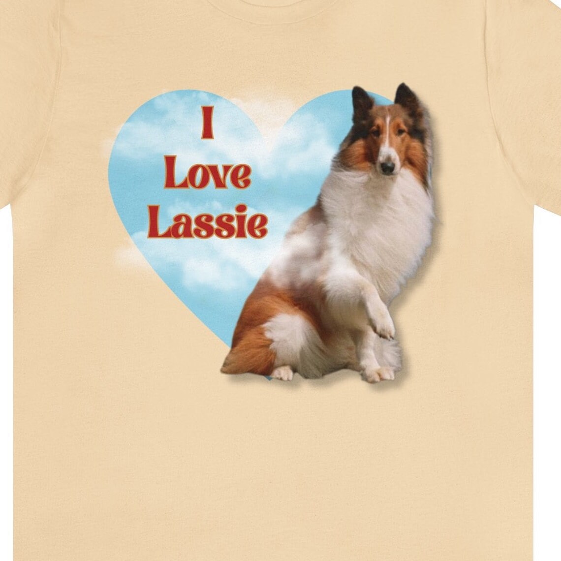 I Love Lassie Shirt, Lassie Lover, Animal Lover, Dogs Lover, Memories ...