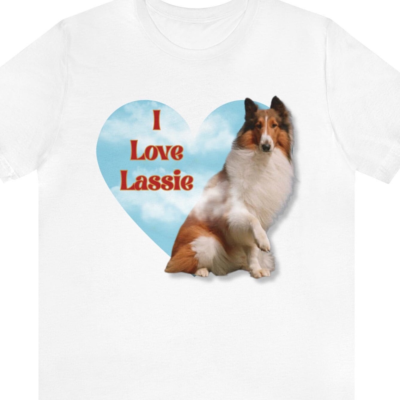 I Love Lassie Shirt, Lassie Lover, Animal Lover, Dogs Lover, Memories ...