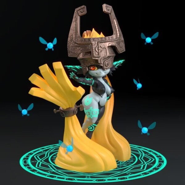 Midna Figure - Etsy