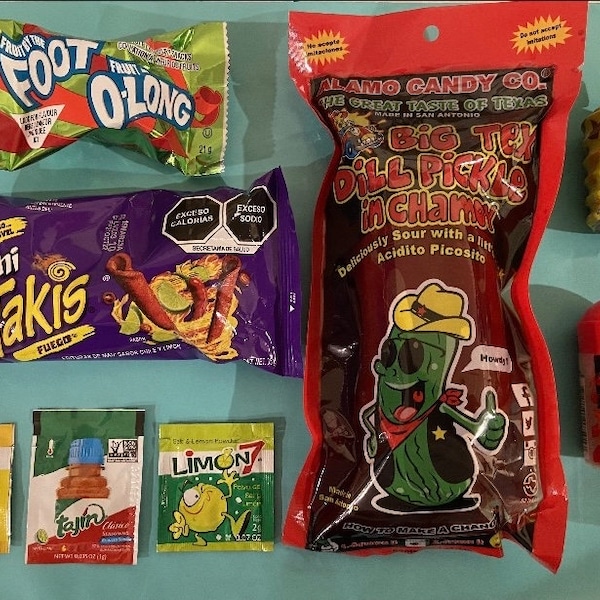Chamoy Pickle Kit With Takis - Etsy