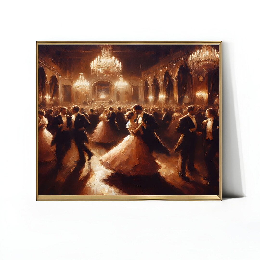 Ballroom Dancing, Dancing Couple Print, Dancing Wall Art, Dancing Wall ...