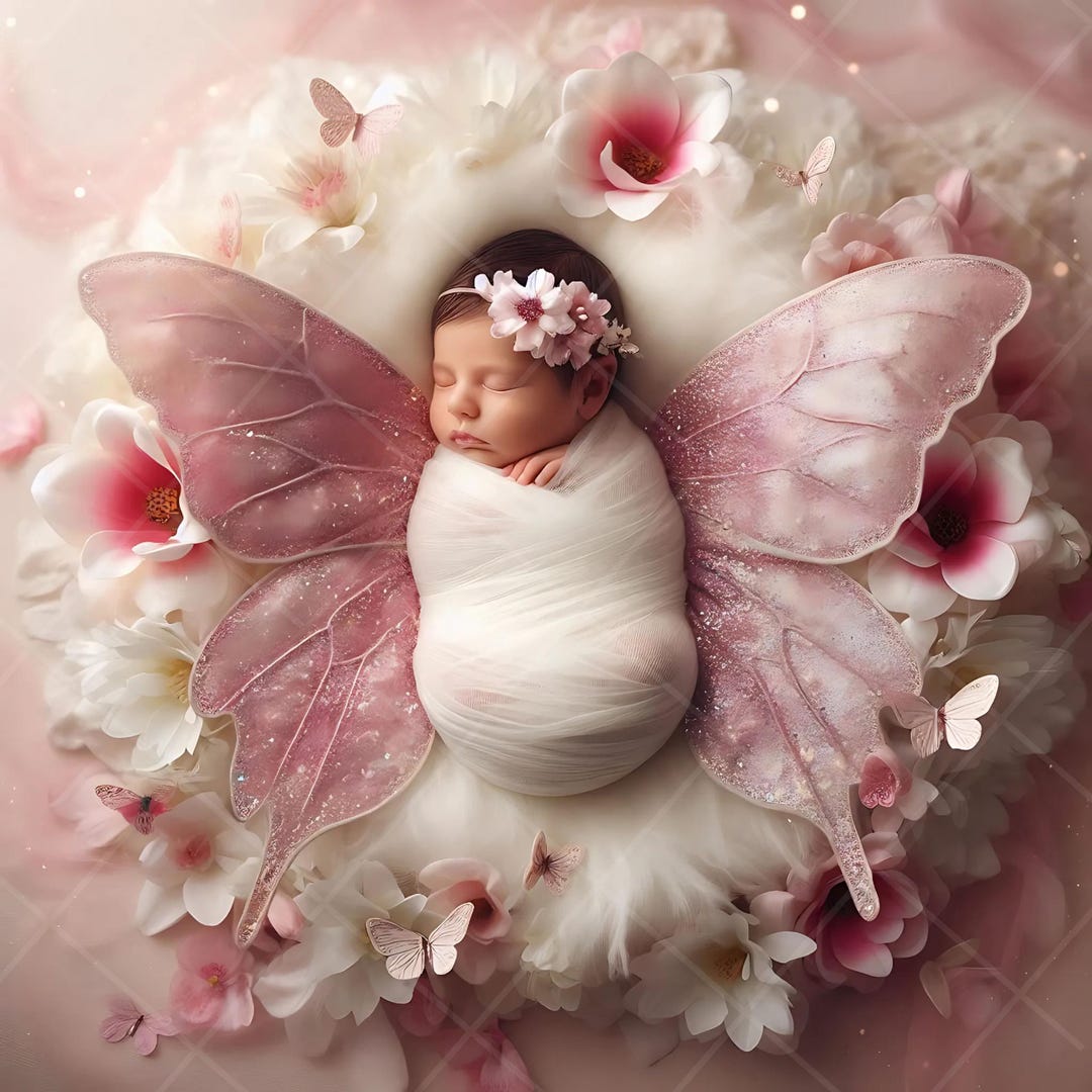 Newborn Digital Backdrop Face Insert, Newborn Baby Infant Faceswap ...